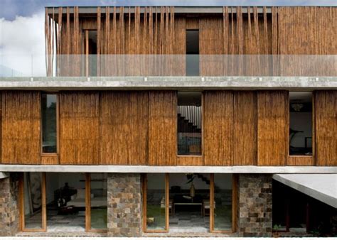 Bamboo Clad House In The Philippines By Atelier Sacha Cotture