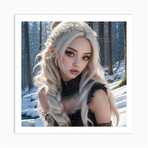 Elven Beauty Art Print By Rokaya El Abrashi Fy