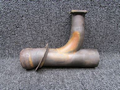 9910295 22 Use 9910295 38 Continental Tsio 520 Rh Aft Exhaust Stack