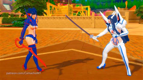 Satsuki Kiryuin Vs Matoi Ryuko Kill La Kill By Camachomt On Deviantart
