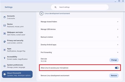 how to enable microphone in linux on chromebook thecoderworld