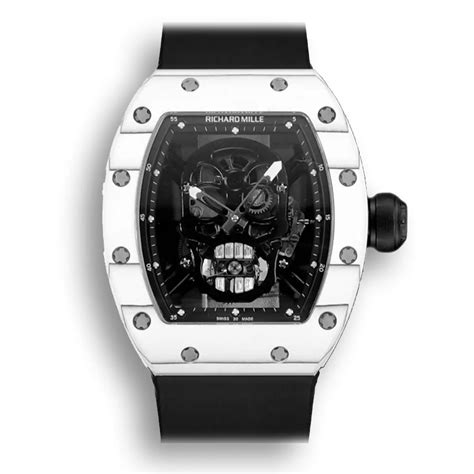 Replica Rm052 Ys Factory Tourbillon Black Strap