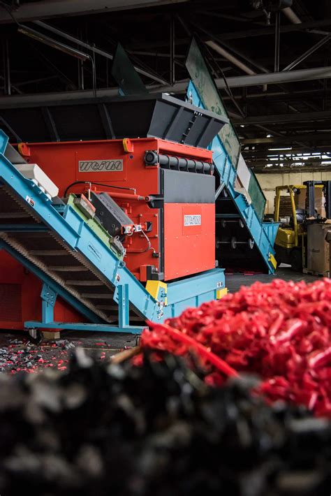 Shredders For In House And Post Consumer Plastics Recycling