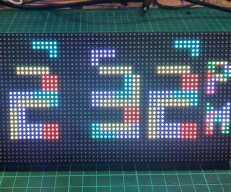 Arduino Wifi Tetris Clock 8 Steps With Pictures Instructables
