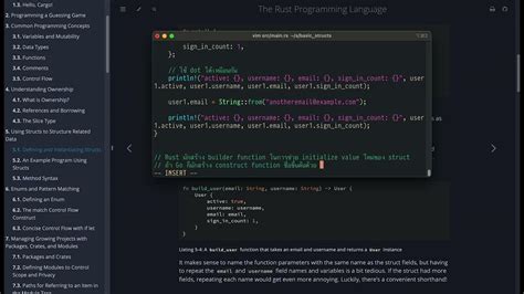 learn rust basic struct youtube