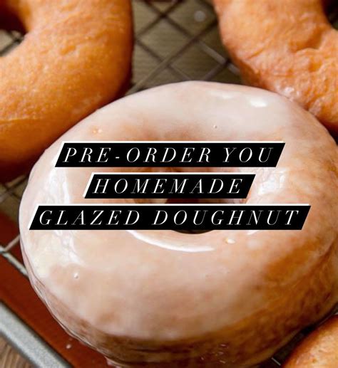 Blend And Batch 🍩🍩 Homemade Glazed Doughnuts 🍩🍩 Pre Order Facebook