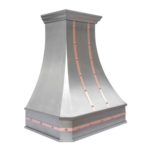 Rhm Curved Stainless Steel Custom Range Hood Sh3 C 2mtrm Hammered