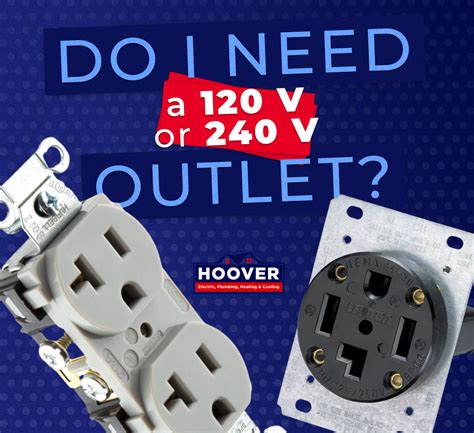 Do I Need A 120 V Or 240 V Outlet Hoover Electric Plumbing Heating