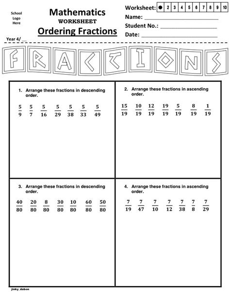 Maths Worksheets For Class 1 Ascending And Descending Order Wendy