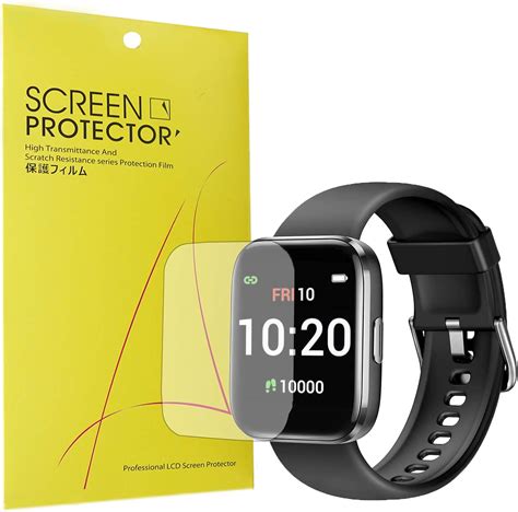 Compatible For Letsfit Iw1 Screen Protector [6 Pack