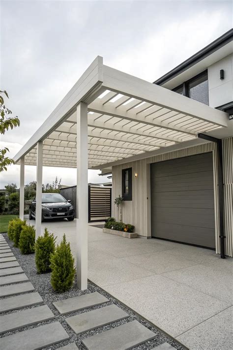 17 Inspiring Garage Pergola Ideas For Your Home