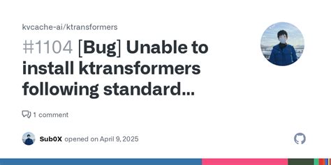Bug Unable To Install Ktransformers Following Standard Instructions Cmake Exit Code 1