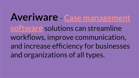 ppt optimize workflow case management software solutions powerpoint