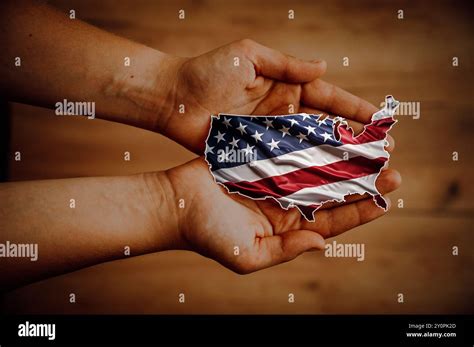 The U S Presidential Election 2024 Is Symbolized By Female Hands