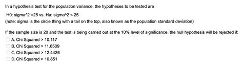 Solved While Testing The Null And Alternate Hypothesis