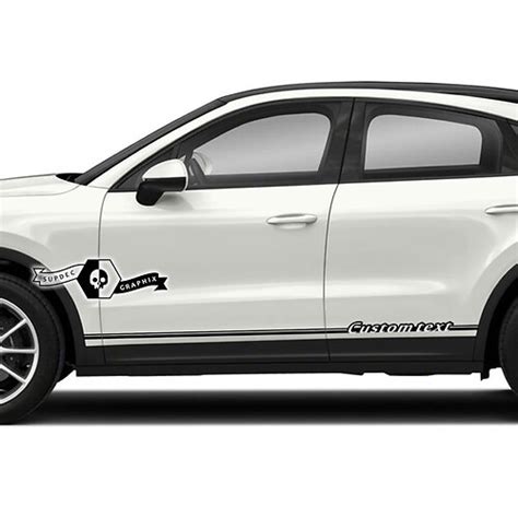 Porsche 911 2023 Side Doors Decal Sticker