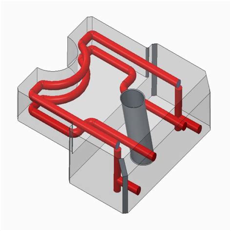 异形水路 3d水路 昆山微而精机械科技有限公司