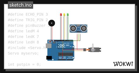 Palang Pintu Kereta Api Wokwi Esp32 Stm32 Arduino Simulator