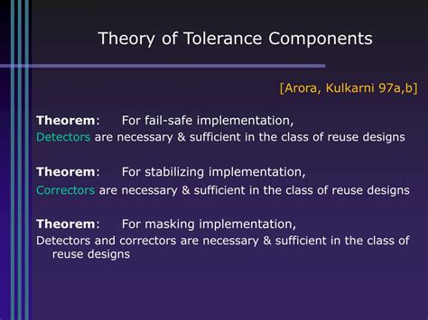 Ppt Fault Tolerance In Component Based Systems Powerpoint