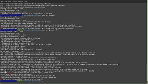 No Way To Update Python310 On My Linux Mint Mate 203 Una By Ted