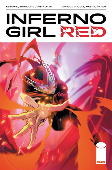 Inferno Girl Red Book One 1 Manna Cover Fresh Comics