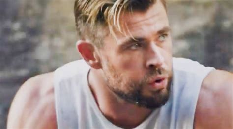 Chris Hemsworth Works Up An Intense Sweat In Thor 4 Workout Video For