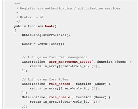 New Flexible Roles Permissions System Stored In The Database Quick Admin Panel