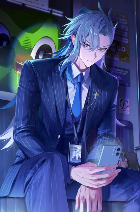 Duo Duolingo Neuvillette Genshin Impact Duolingo Genshin Impact Absurdres Highres