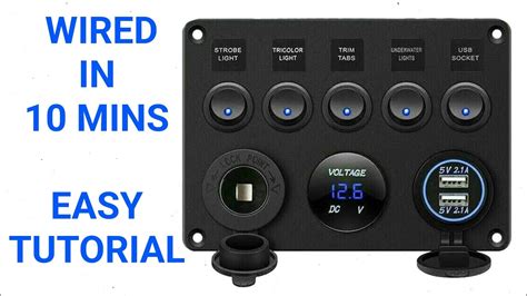 How To Wire A 12v Control Panel At Georgina Crosby Blog