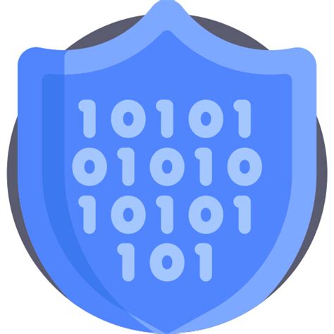 Binary Code Detailed Flat Circular Flat Icon