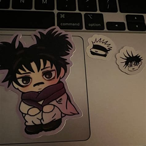 Cute Chibi Sorcerer Anime Vinyl Sticker Sg Etsy
