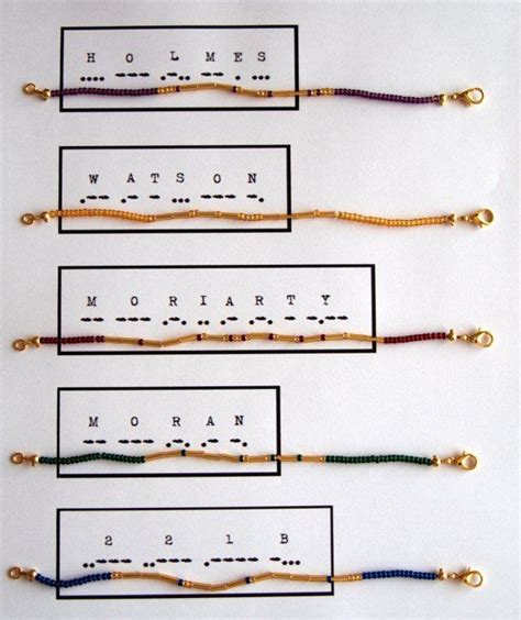 Morse Code Bracelet Chart Chart Reading Skills