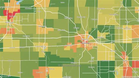 The Safest And Most Dangerous Places In Wayne County In Crime Maps