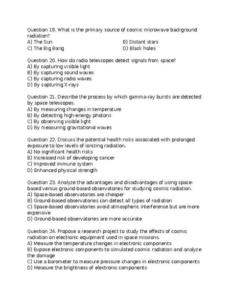 Radiation Exam By Sanchez Science Tpt