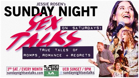 Sunday Night Sex Talks