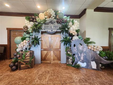 Jurassic Park Birthday Party Ideas Photo 4 Of 40 Jurassic Park