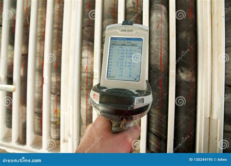 X Ray Fluorescence Analyzer Stock Image Image Of Abatement Texture