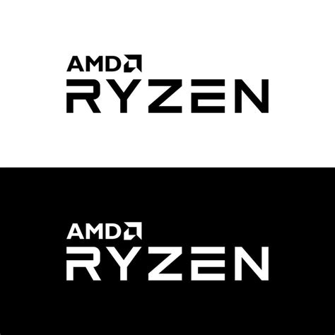 Amd Logo Vector Amd Icon Free Vector 19136323 Vector Art At Vecteezy