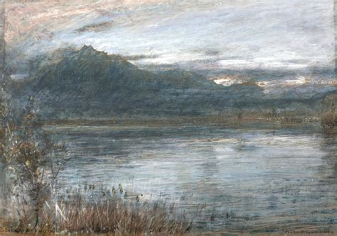 Pilatus And Lucerne By Albert Goodwin Buy Fine Art Print