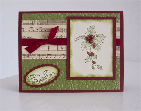 Stampin Up Christmas Cards