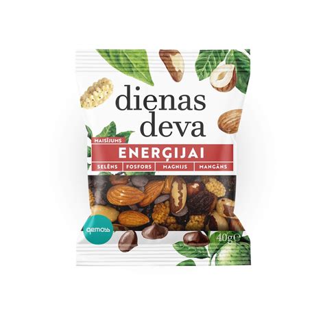 Riekstu Maisījums Dienas Deva Enerģijai 40g