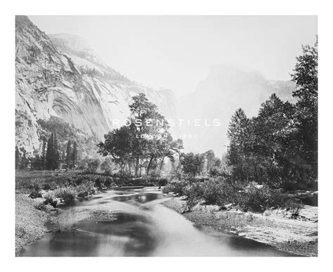 Carleton E Watkins Hand Numbered Limited Edition Print On Paper The