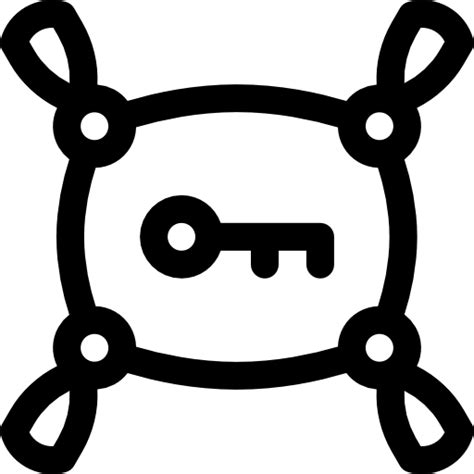 Key Basic Rounded Lineal Icon Key Basic Rounded Lineal Icon