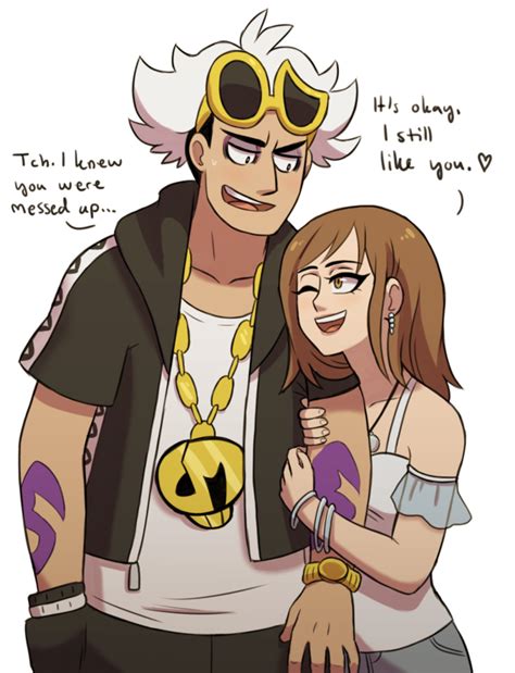 Your Salty Wine Aunt Pokemon Guzma Pokemon Pokemon Ships
