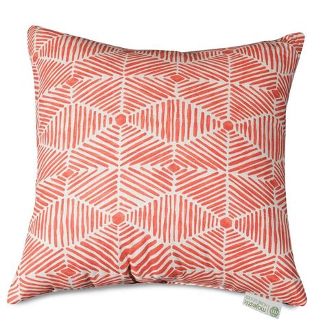 Majestic Home Pillow 24x24 Charlie Salmon Pink 85907244060 Best Buy