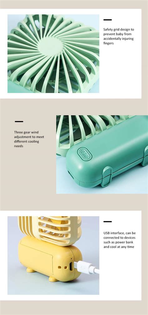 Draagbare Mini Ventilator Zomer Verstelbare Fans V Grandado