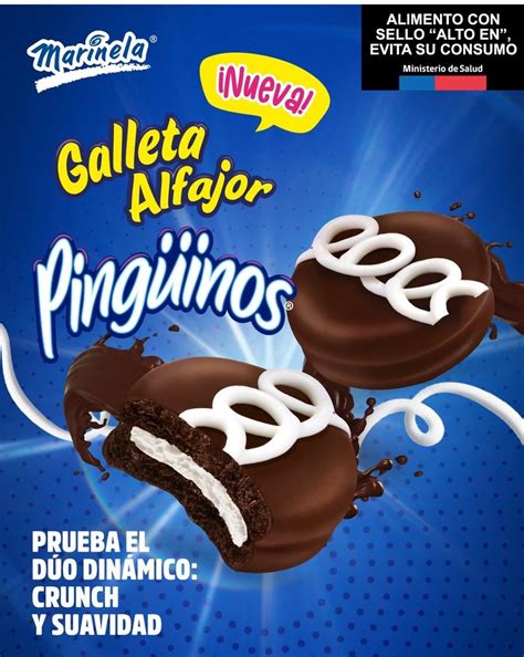Pinguinos Marinela Taste Chocolate Snacks Bakery Ingredientes