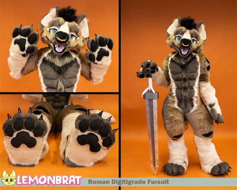 Roman Digitigrade Fursuit November 2022 By Lemonbrat Fur Affinity