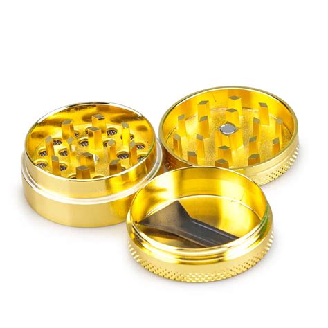 Dichavador De Metal Pequeno Gold