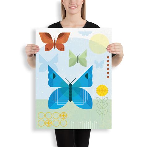 Butterfly Poster Woychick